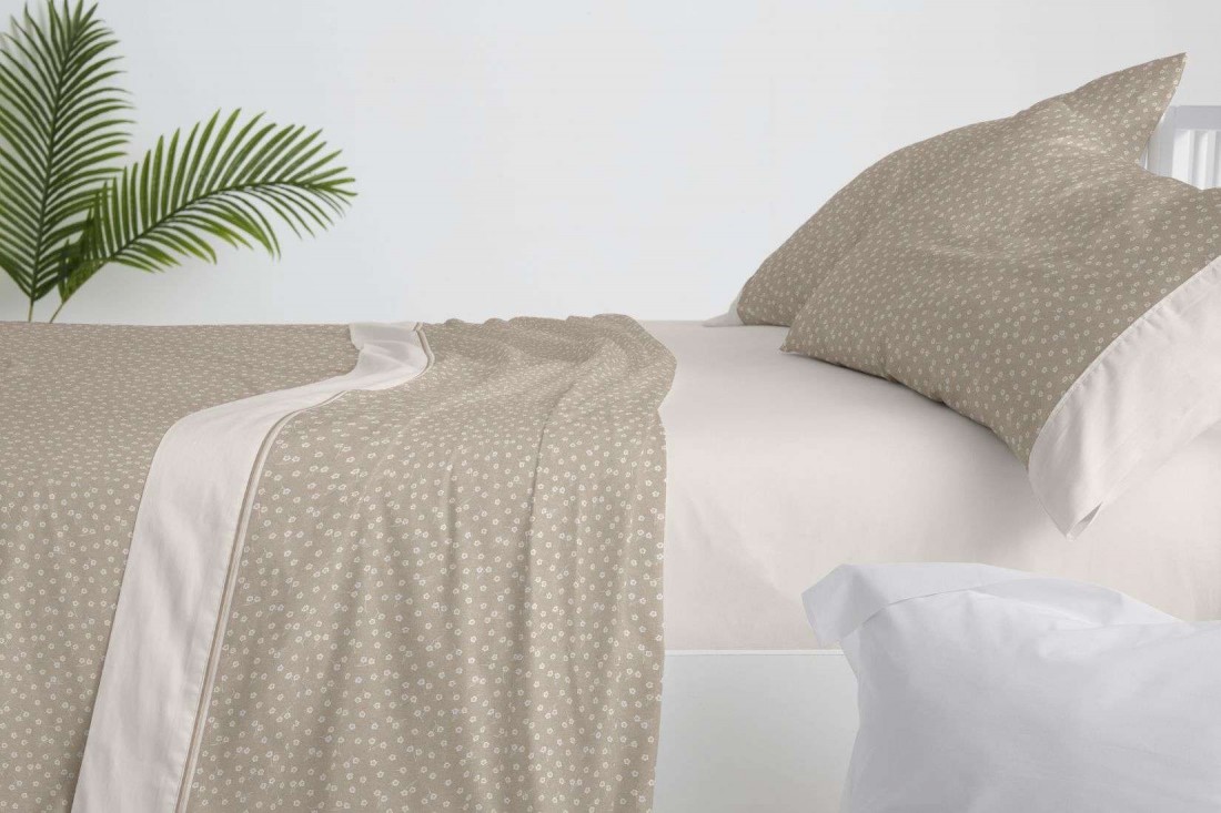 Sábanas de diseño, modelo 041 Kraft, de Burrito Blanco