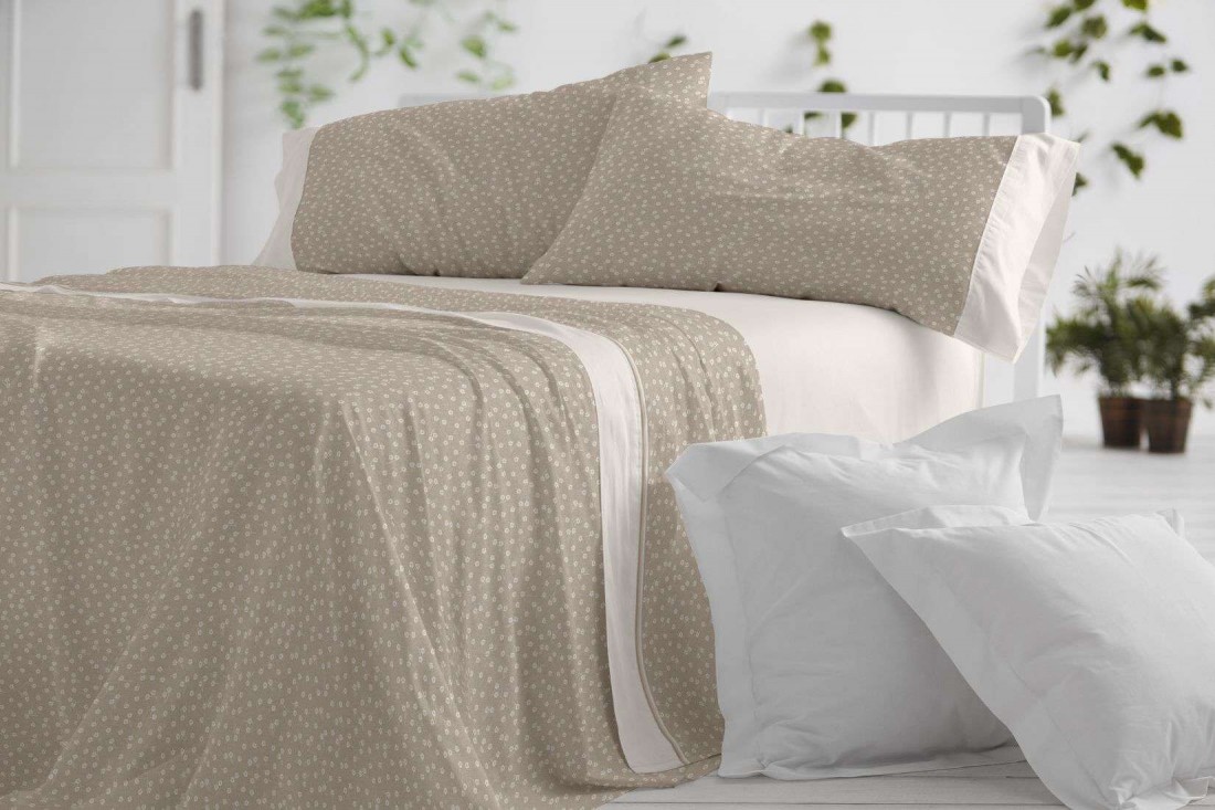 Sábanas de diseño, modelo 041 Kraft, de Burrito Blanco