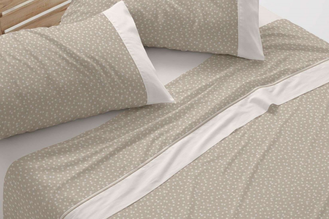 Sábanas de diseño, modelo 041 Kraft, de Burrito Blanco